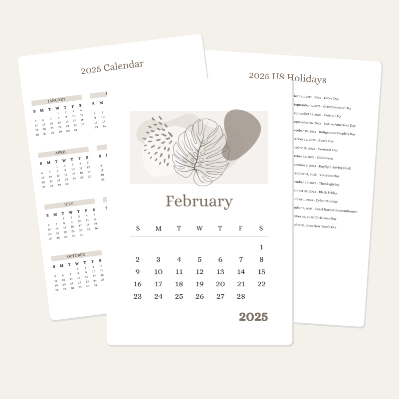 Free Printable Planner Inserts & Templates