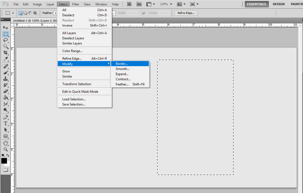 Creating Photoshop Borders & Frames the Easy Way