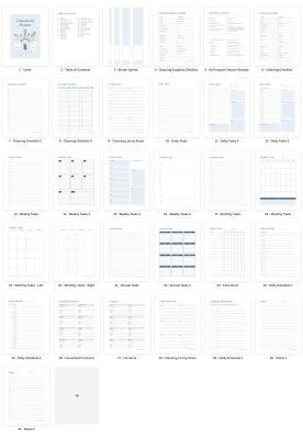 Printable Household Planner